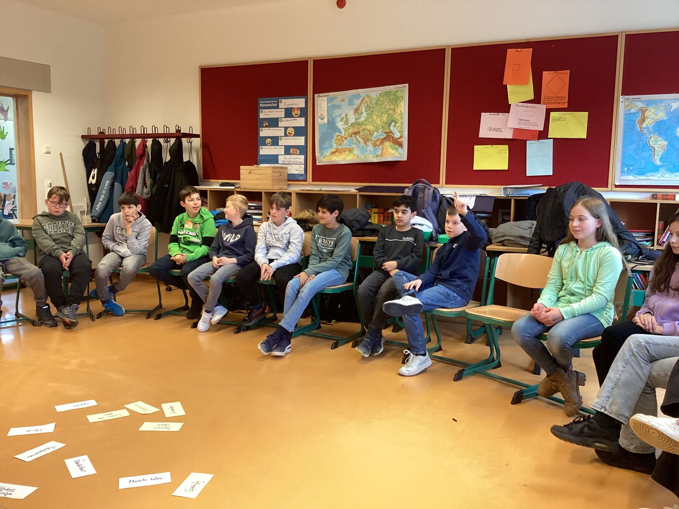 Medienpräventionsveranstaltung in Jahrgang 5