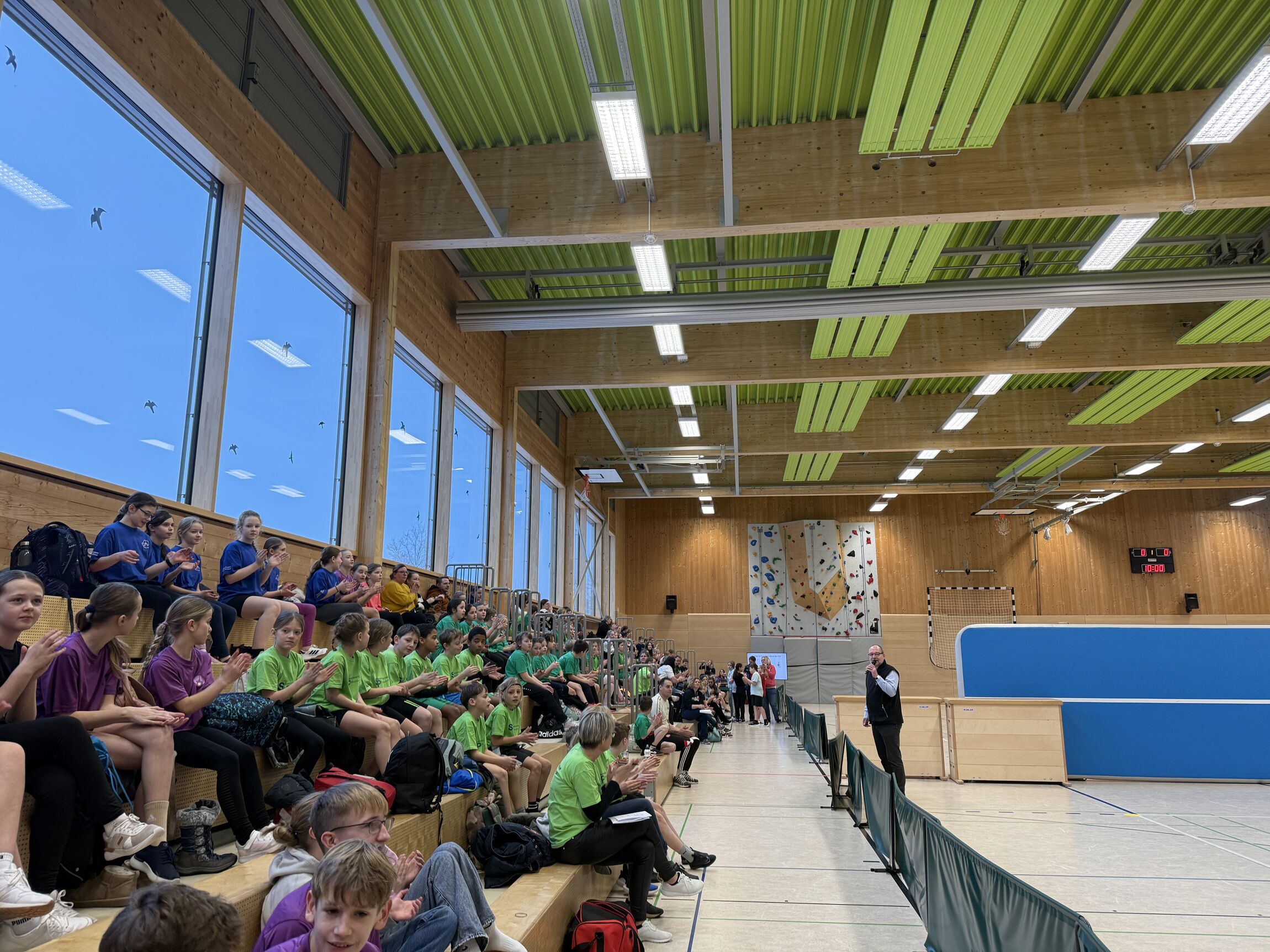 Viertes Völkerballturnier der PGS mit den Grundschulen der Region